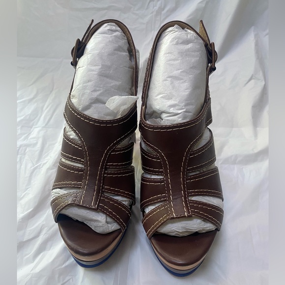 Splendid | Shoes | Splendid Honolulu Platform Sandal Wood Heel | Poshmark